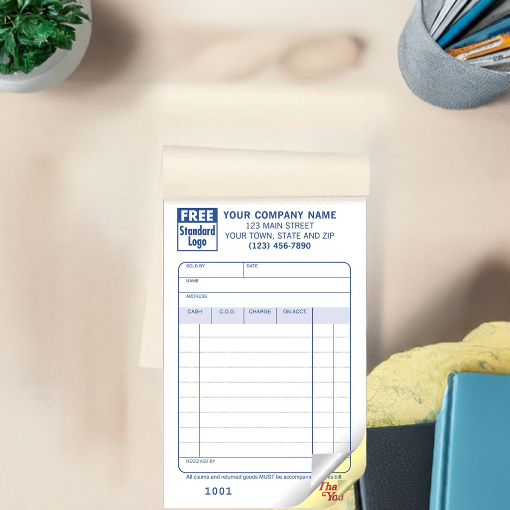 Custom Pocket-Sized Sales Books